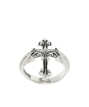 Emanuele Bicocchi Avelli Cross Ring - Silver