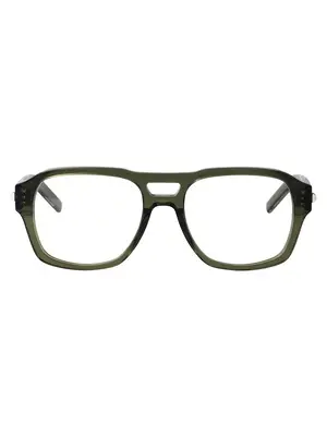 Givenchy Square-frame Glasses - Green