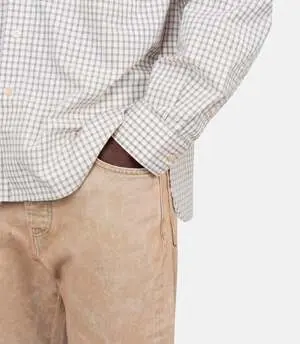 SUNFLOWER Logo Patch Straight-leg Jeans