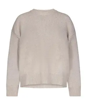 LOULOU STUDIO LOULOU STUDIO Pia Drop-Shoulder Sweater Stone