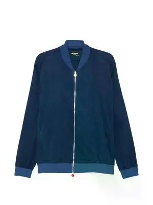 Kiton Zip-fastening Ribbed-trim Jacket