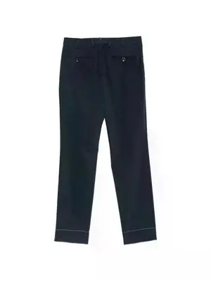 Brioni Pleated Straight-leg Trousers