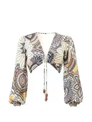 Alexis Colmar Medallion-print Top