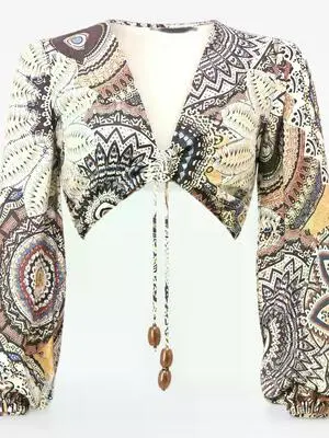 Alexis Colmar Medallion-print Top