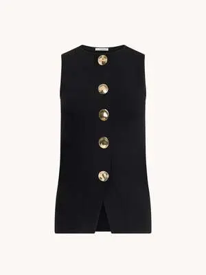 Altuzarra Harper Top - Black