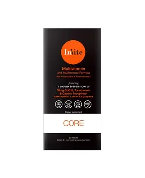 INVITEHEALTH Core Foundation Multivitamin 30 Day Vitapak Regimen 2 Tablets And 1 Vegetarian Capsule Per Vitapak - No Color