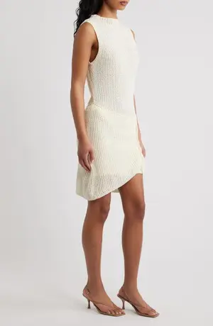 Torn By Ronny Kobo Kate Asymmetrical Knit Dress
