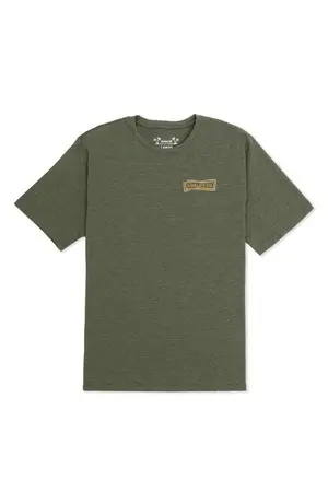 Hurley Journey Slub Graphic T-shirt - Charcoal Fern