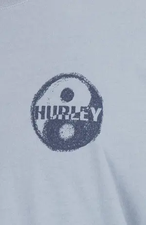 Hurley Window Of Sand Graphic T-shirt - Worker Blue