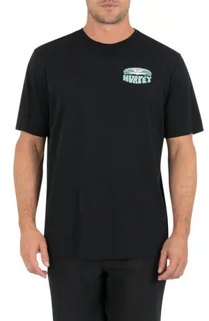 Hurley Grateful Sun Graphic T-shirt - Black