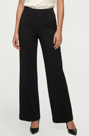 LIVERPOOL Kayla Wide Leg Pull-on Trousers