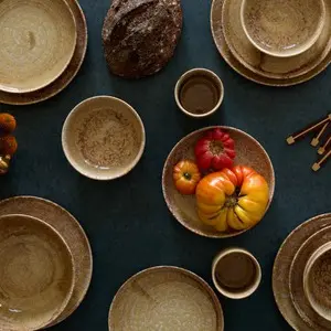 MOMENI Hanami Stoneware Serving Bowl Set