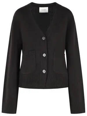 LISA YANG Danni Cashmere Cardigan - Brown