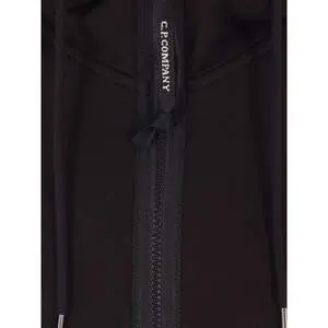 C.P. COMPANY Zip-up Cotton Hoodie With Goggles Detail