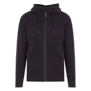C.P. COMPANY Zip-up Cotton Hoodie With Goggles Detail