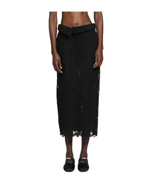 Simone Rocha Lace Midi Skirt