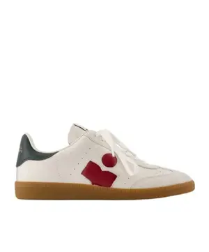 Isabel Marant Étoile Bryce Suede-panelled Sneakers - Nude