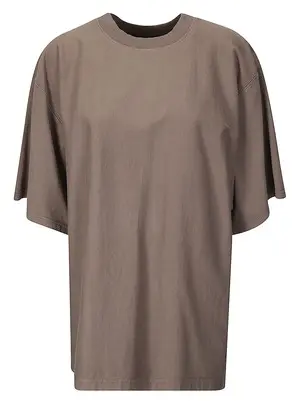 HED MAYNER Embroidered Oversized T-shirt - Brown