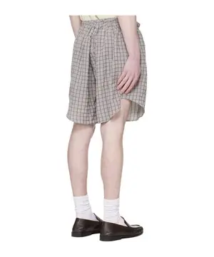 HED MAYNER Plaid Shorts