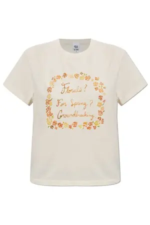 RE/DONE 1950s Boxy Floral Print T-shirt
