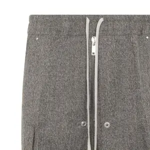 Rick Owens Drawstring Wide-leg Cargo Pants
