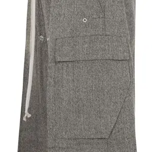 Rick Owens Drawstring Wide-leg Cargo Pants