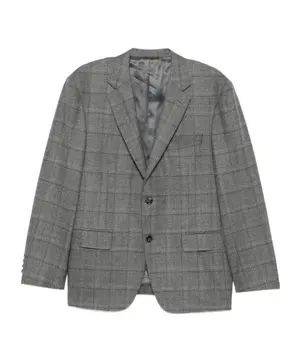 Canali Single-breasted Suit Jacket - Gray