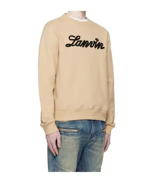 LANVIN Long-sleeved Crew Neck Sweatshirt