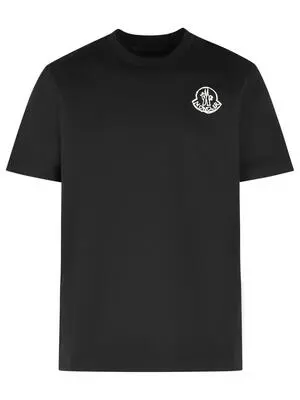 Moncler Cotton T-shirt - Black