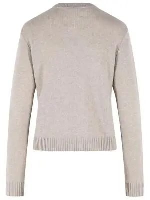 LISA YANG Beige Cashmere Sweater - Cream