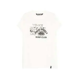 Palm Angels Neutrals T-shirts & Vests T-shirts - Cream