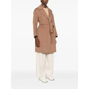 Max Mara Neutrals Coats Single Breasted Coats