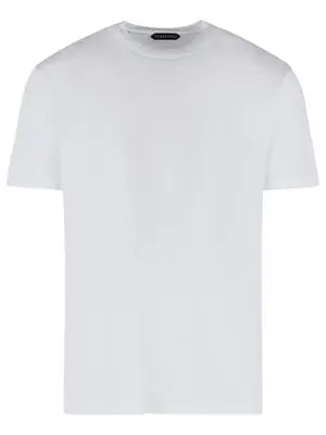 TOM FORD Lyocell And Cotton T-shirt - White
