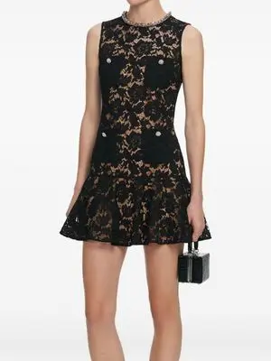 SELF-PORTRAIT Lace Mini Dress