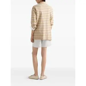 Prada Neutrals Polo Shirts