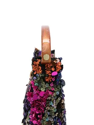 Dries Van Noten Embroidered Handbag