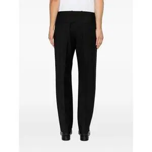 JIL SANDER Tailored Virgin Wool And Mohair Trousers