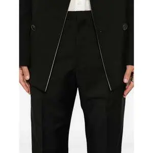 JIL SANDER Tailored Virgin Wool And Mohair Trousers