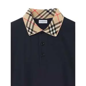 Burberry Polo Shirts - Blue