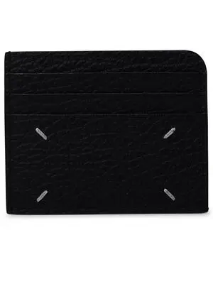 MAISON MARGIELA Leather Card-holder - Black