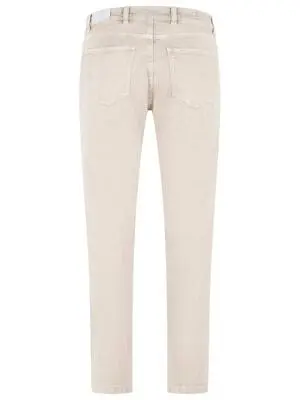 Eleventy Jeans In Denim Stretch Beige