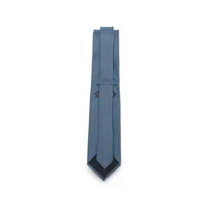 TOM FORD Houndstooth Neck Tie - Blue