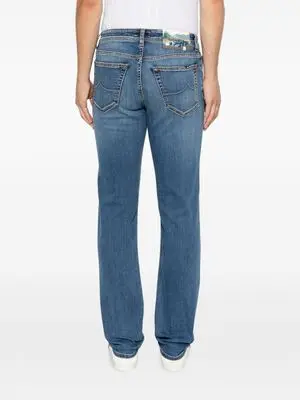 Jacob Cohen Slim Fit Denim Jeans - Multicolor