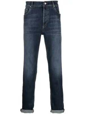 Brunello Cucinelli Denim Cotton Jeans - Multicolor