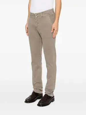 Jacob Cohen Slim Fit Cotton Trousers - Multicolor
