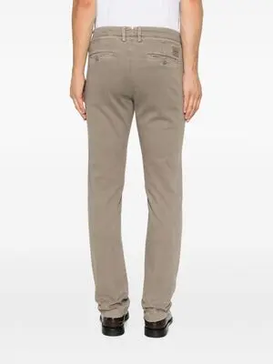 Jacob Cohen Slim Fit Cotton Trousers - Multicolor