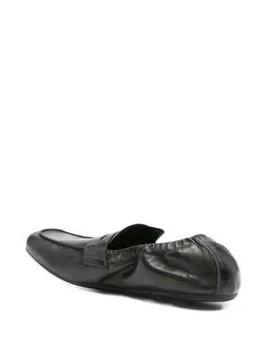 Prada Shuffle Leather Loafers