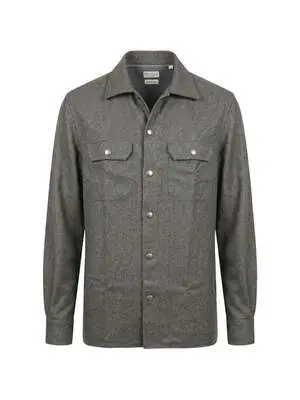 Brunello Cucinelli Wool Shirt - Multicolor