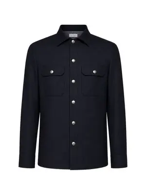 Brunello Cucinelli Wool Shirt - Multicolor