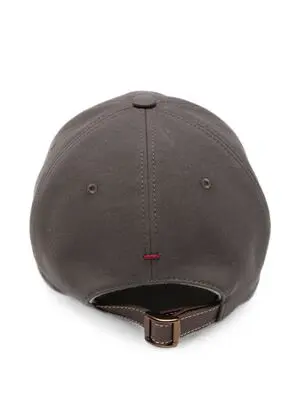 Brunello Cucinelli Logo Cotton Baseball Cap